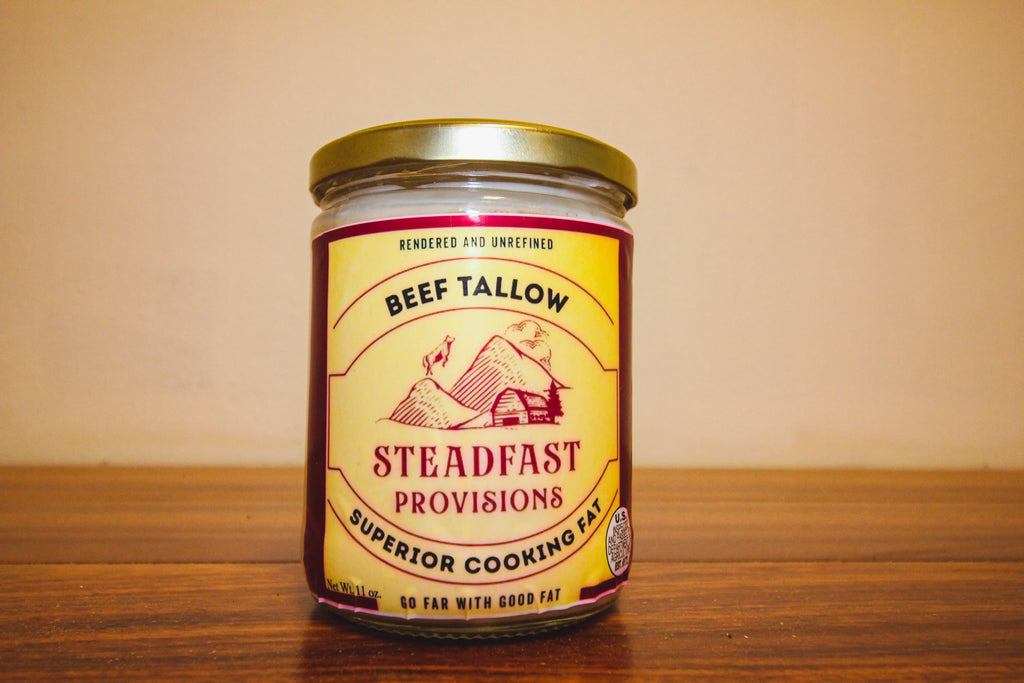 Tallow:Grass-Fed Beef Fat – Steadfast Provisions
